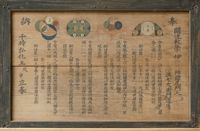 宮城県鹿島神社の算額 (現物)・Sangaku of Kashima Shrine, Miyagi (Original) - Canopy IIIF