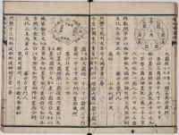 福岡県太宰府天満宮の算額 (続神壁算法)・Sangaku of Dazaifu Temman Shrine, Fukuoka (Zoku Shinpeki Sanpo) - Canopy IIIF